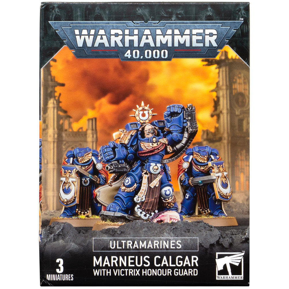 Купить Ultramarines Marneus Calgar with Victrix Honour Guard в магазине ...