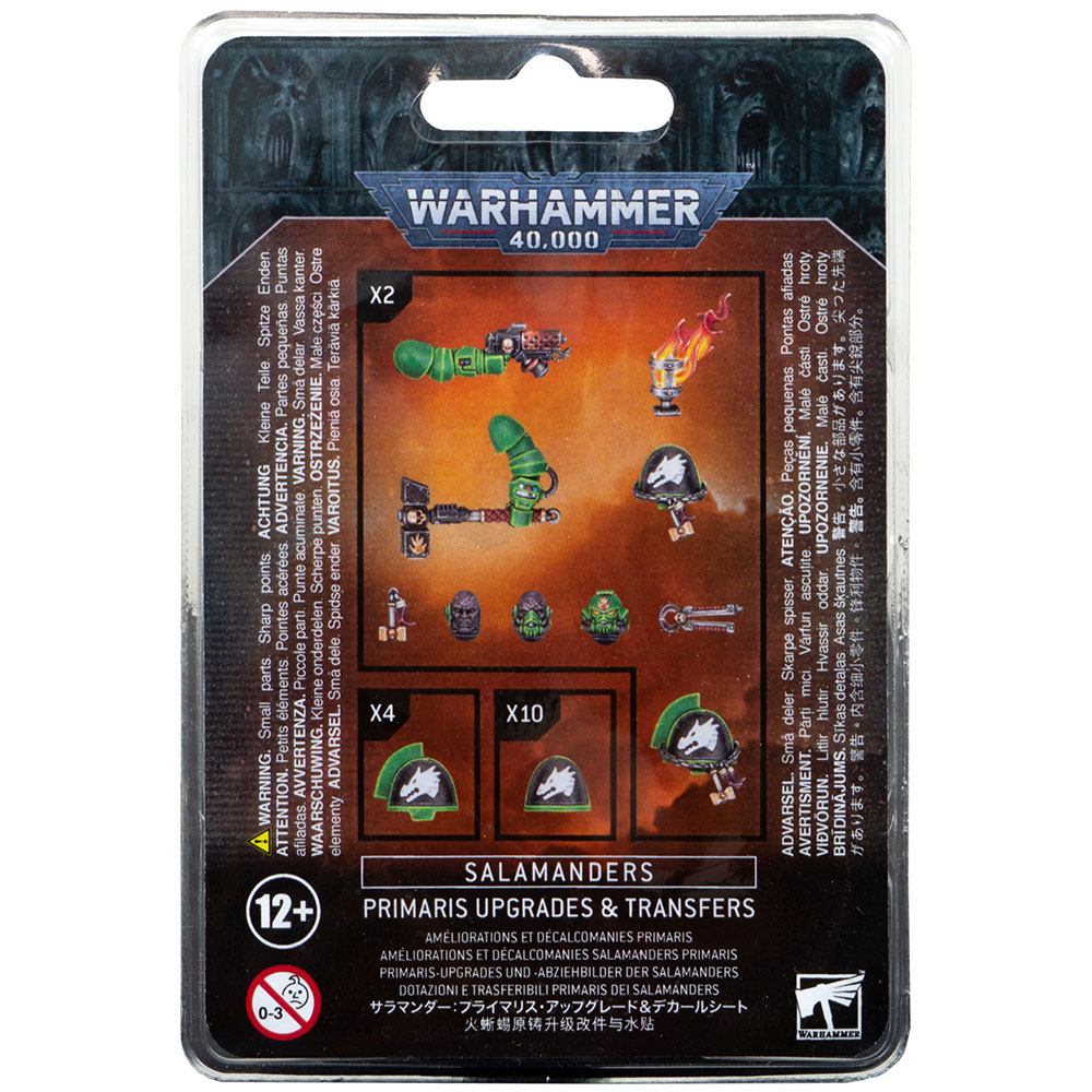 Купить Salamanders Primaris Upgrades & Transfers в магазине Hobby Games