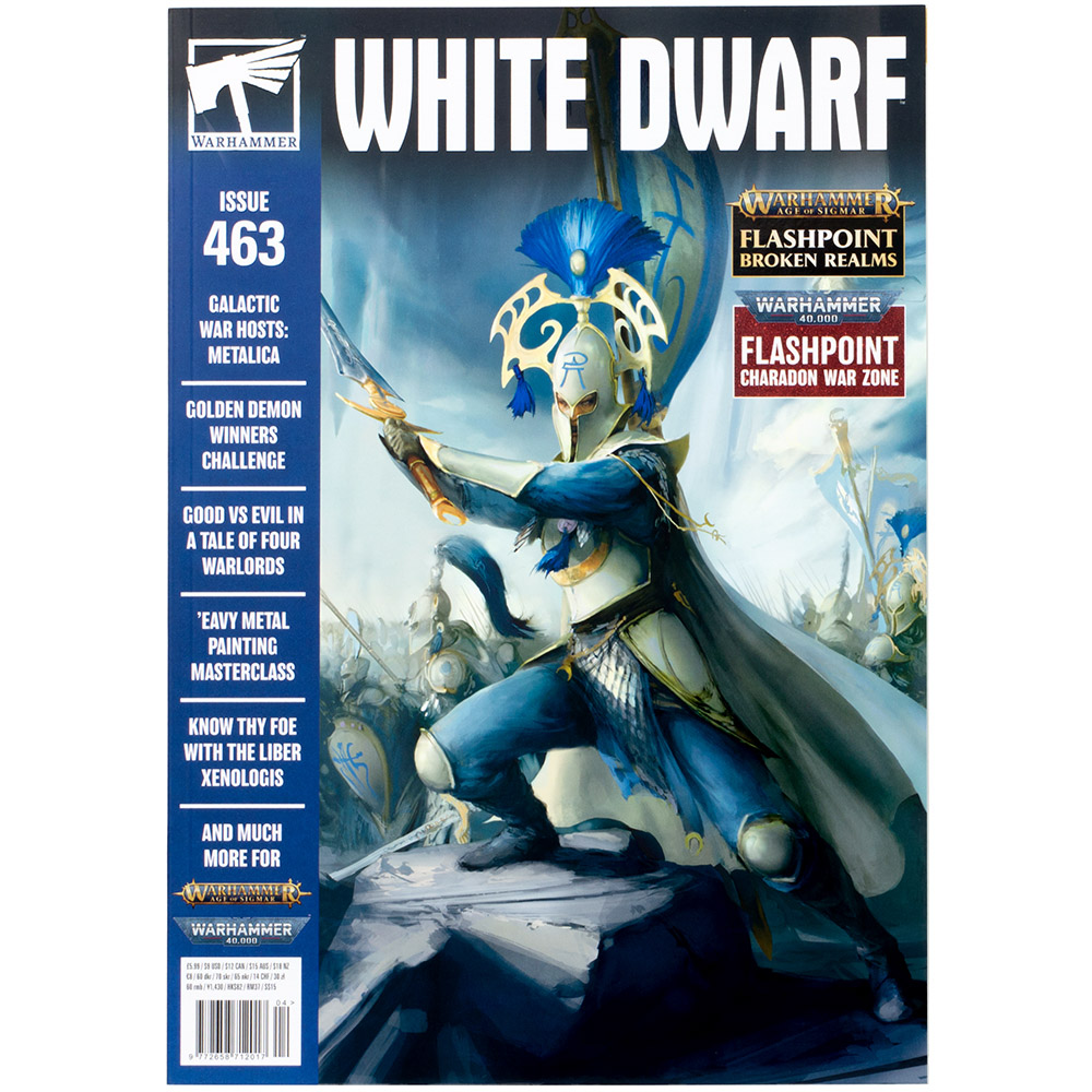 Купить Журнал White Dwarf April 2021 (Issue 463) в магазине Hobby Games