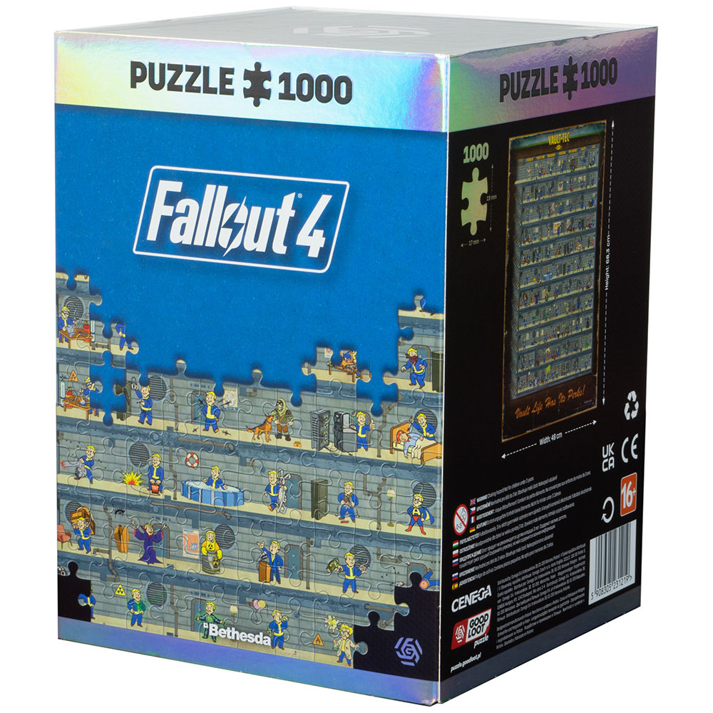 Пазл Fallout 4 (1000 элементов) | Купить настольную игру в магазинах ...