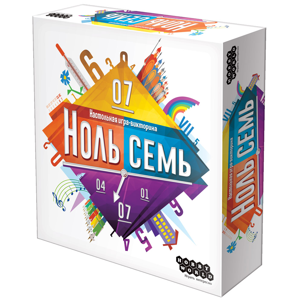 Правила игры Ноль Семь | Купить настольную игру в магазинах Hobby Games | Настольная игра ...