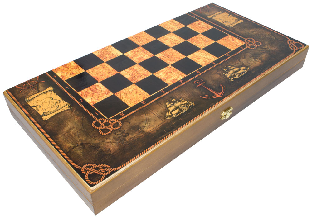 Шахматы 'Морская карта' | Купить настольную игру в магазинах Hobby Games