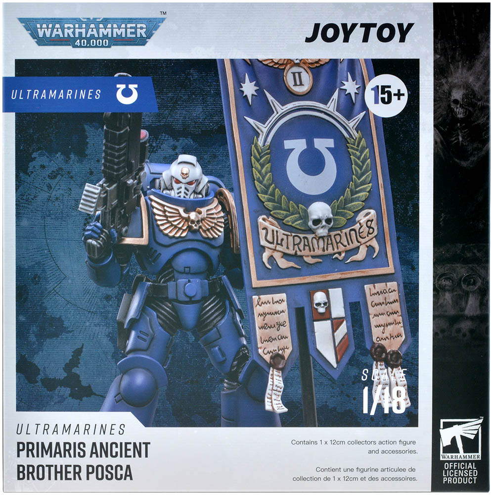 Купить Фигурка JoyToy. Warhammer 40,000. Ultramarines Primaris Ancient ...