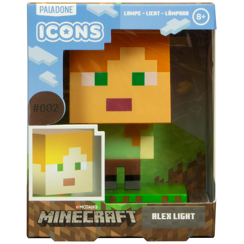 Светильник Minecraft: Alex Icon | Купить настольную игру в магазинах ...
