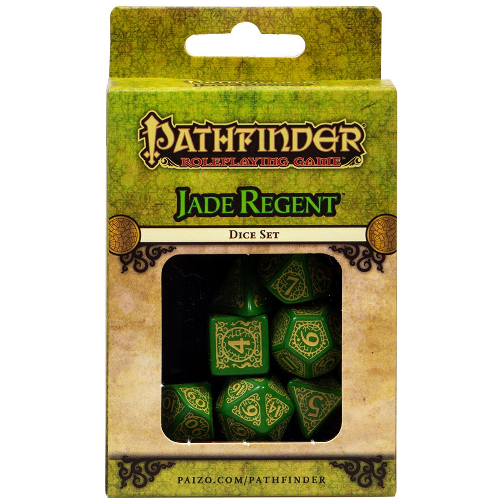 Купить Набор кубиков Pathfinder, 7шт., Jade Regent в магазине Hobby Games