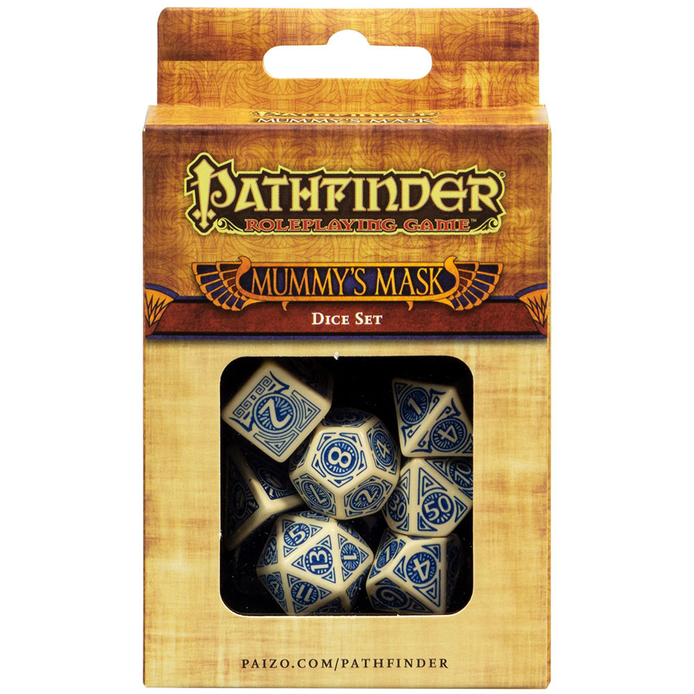 Набор кубиков Pathfinder, 7шт., Mummy's Mask | Купить настольную игру в ...