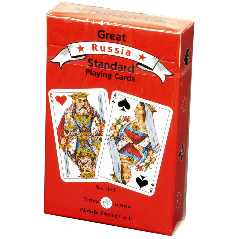 Купить Игральные карты 'Русский стандарт' (55 листов) в магазине Hobby ...