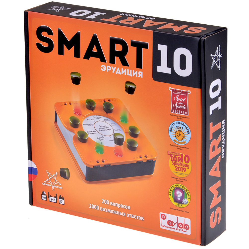 Smart10: Эрудиция | Купить настольную игру в магазинах Hobby Games