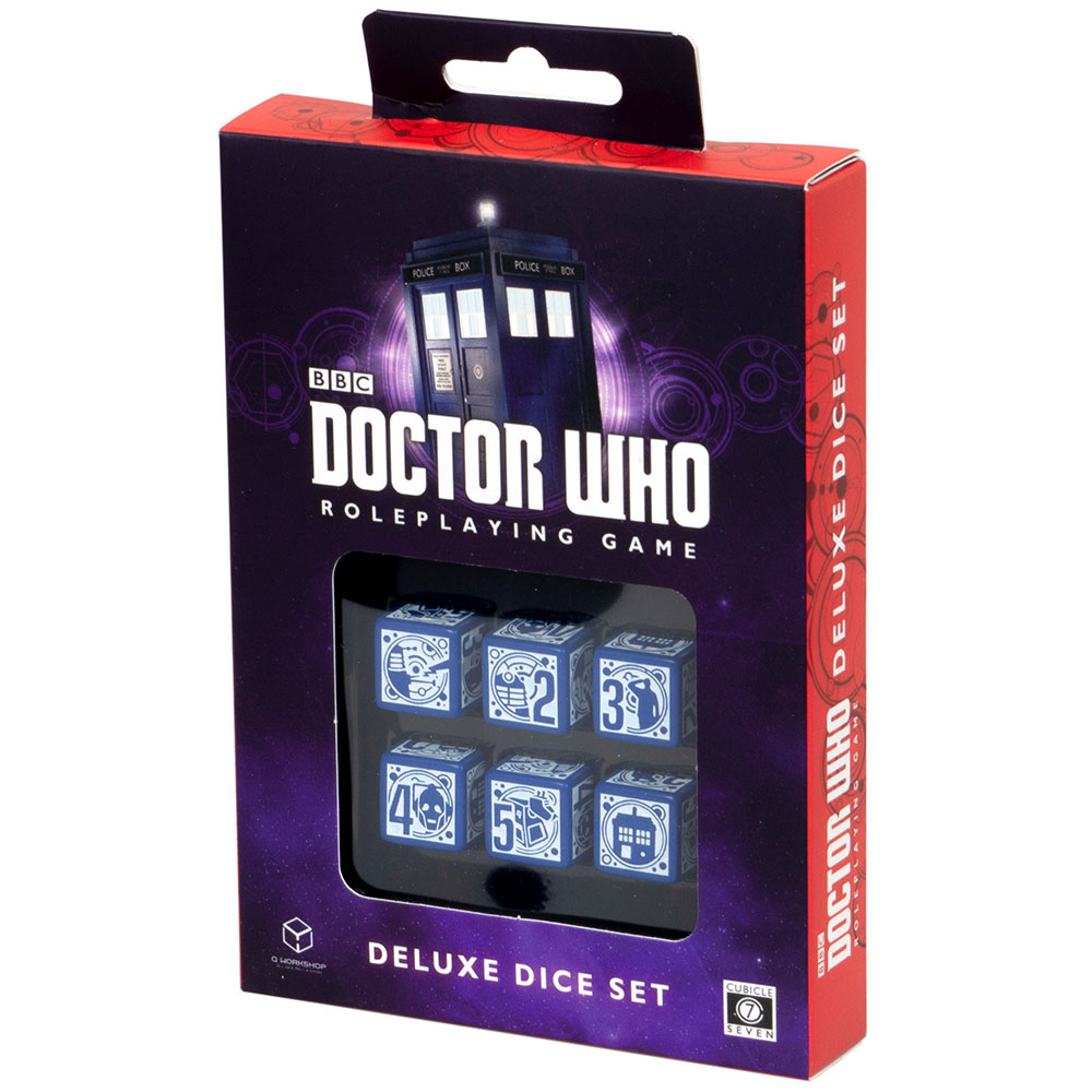 Набор кубиков Doctor Who 6D6 RPG Deluxe, 6 шт. | Купить настольную игру ...