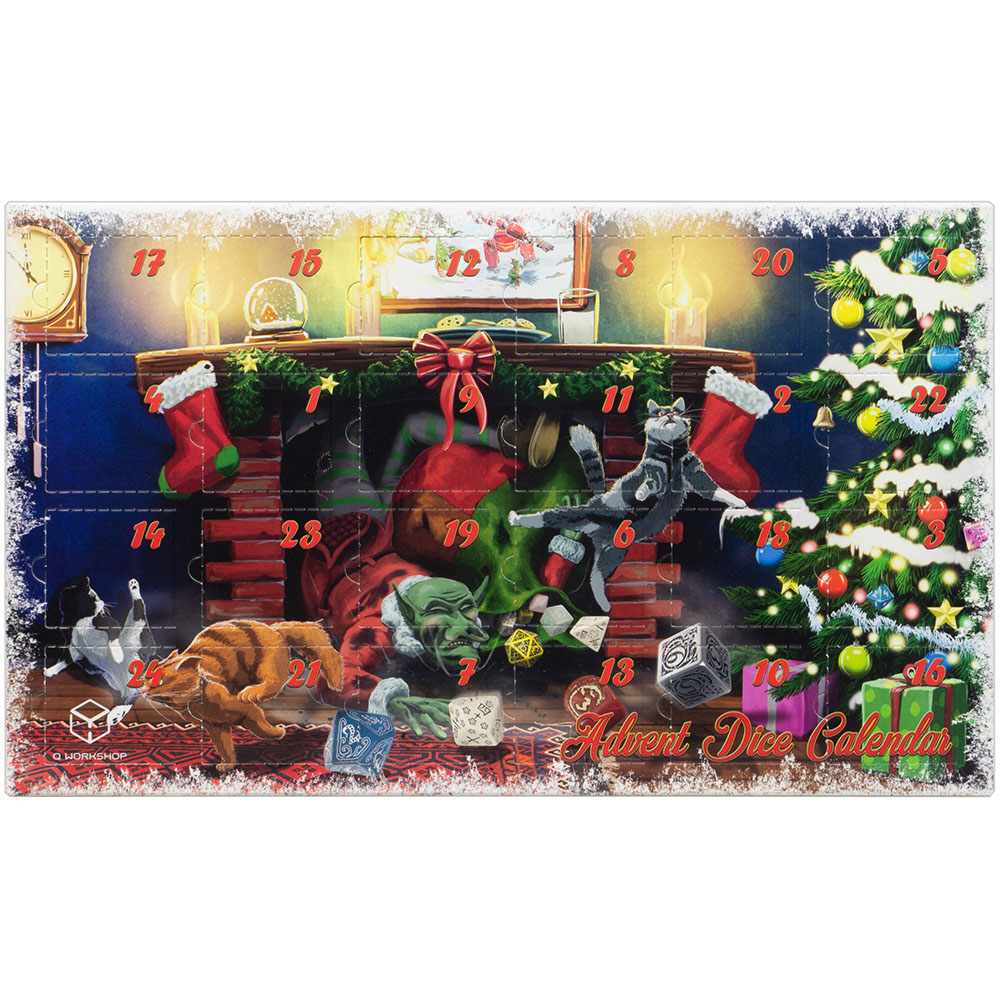Набор кубиков Advent Dice Calendar #02, 24 шт. | Купить настольную игру ...