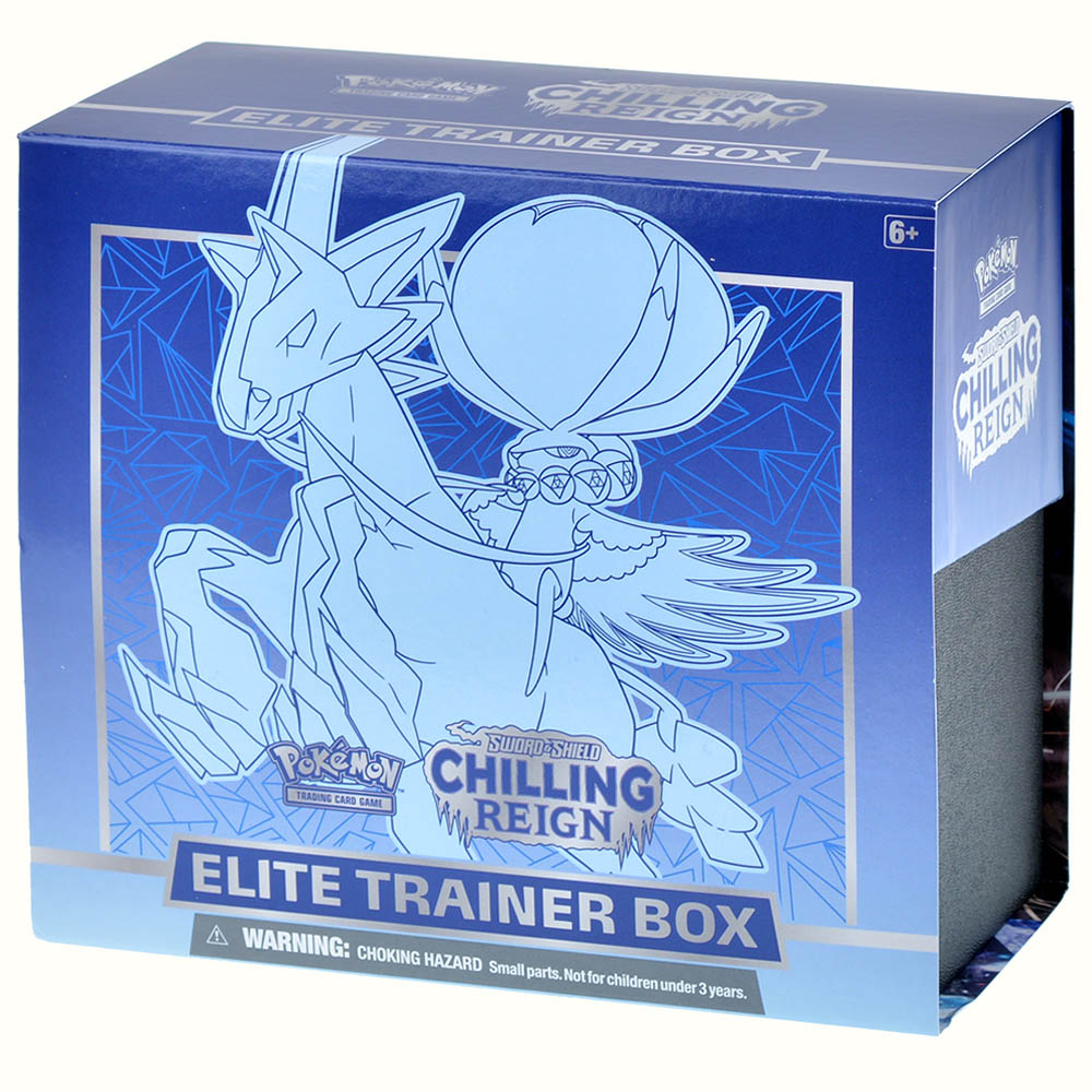 Pokemon TCG: Sword & Shield – Chilling Reign: Elite Trainer Box ...