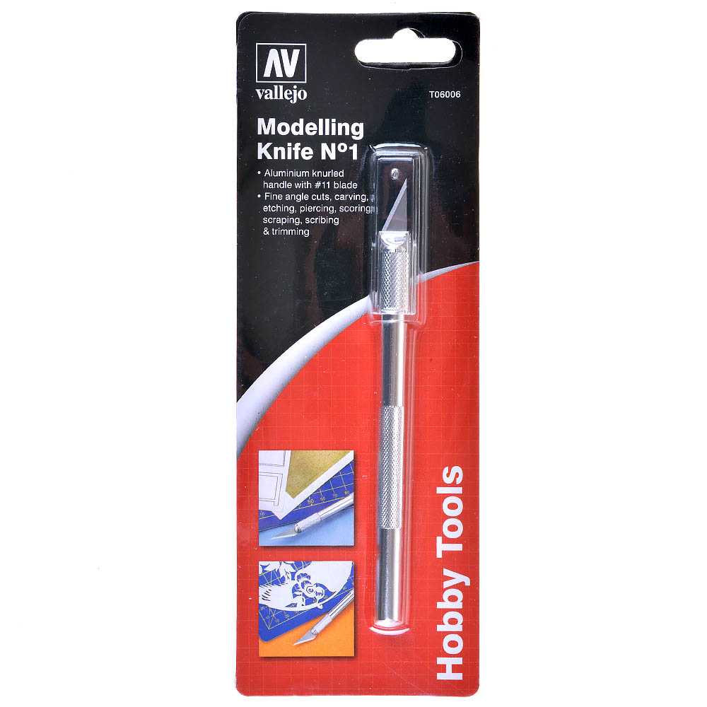 Модельный нож Vallejo Modeling Knife №1 Blade №11 | Купить настольную ...