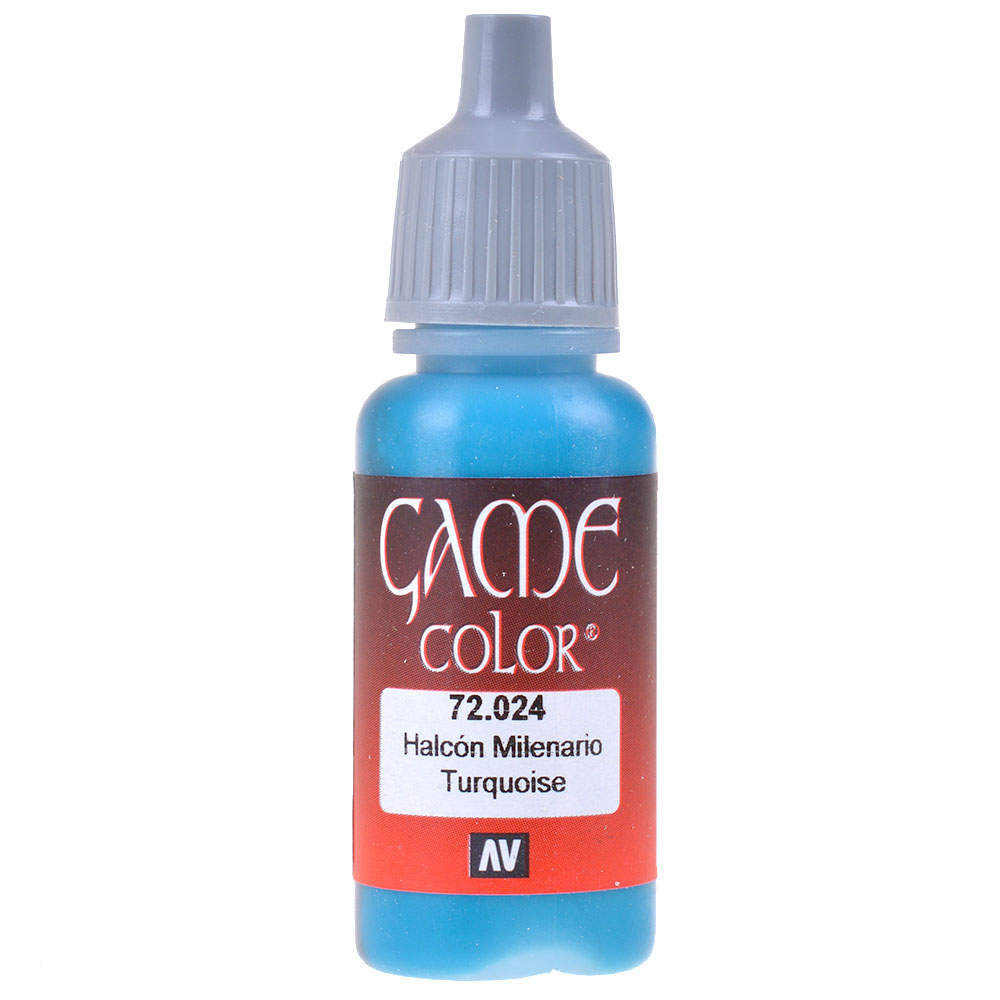 Краска Vallejo Game Color: Turquoise 72.024 | Купить настольную игру в ...