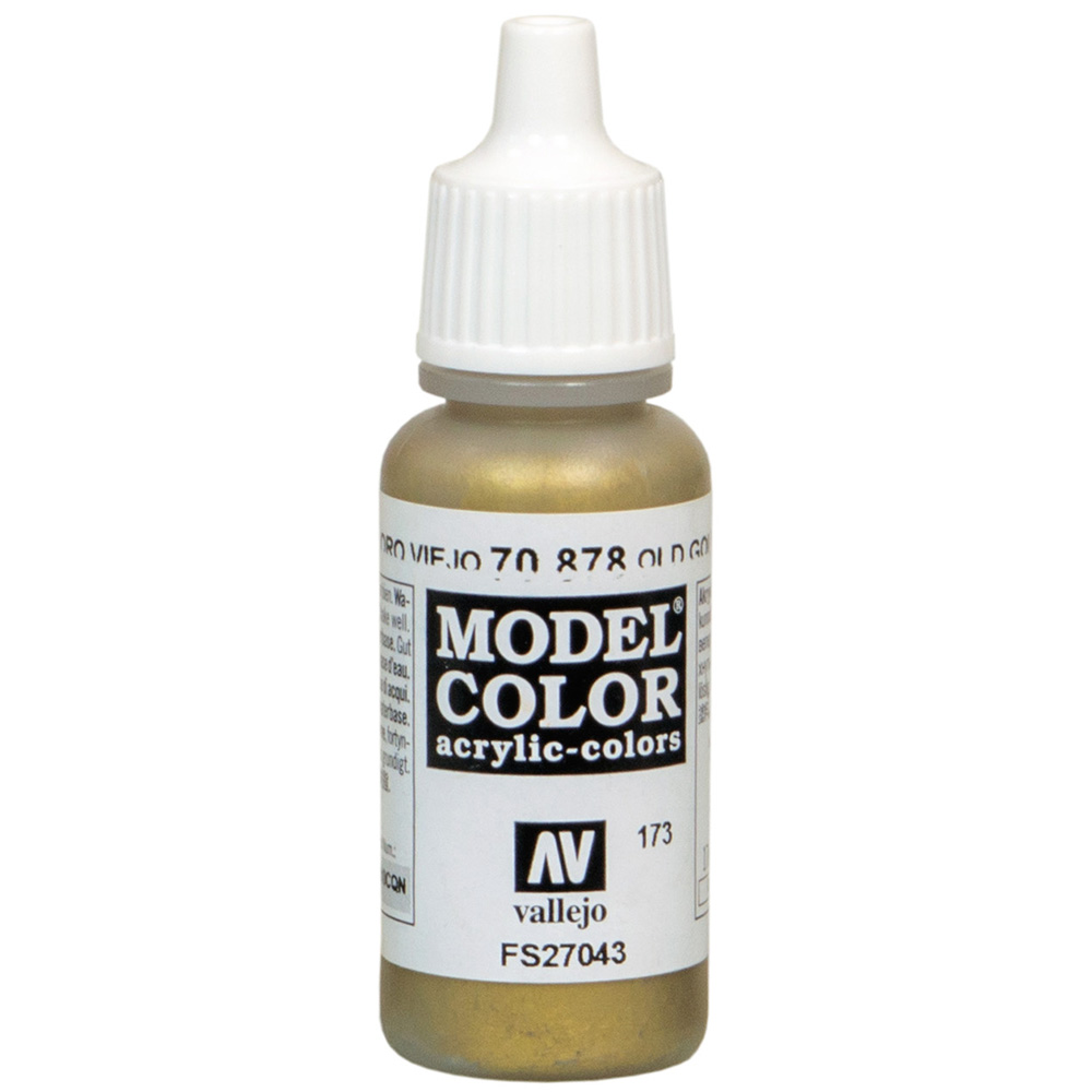 Краска Vallejo Model Color: Old Gold 70.878 | Купить настольную игру в ...