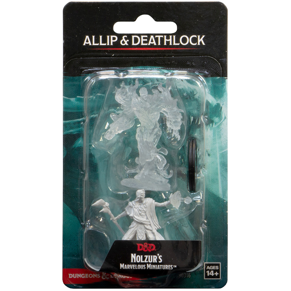 D&D Nolzur's Marvelous Miniatures: Allip and Deathlock