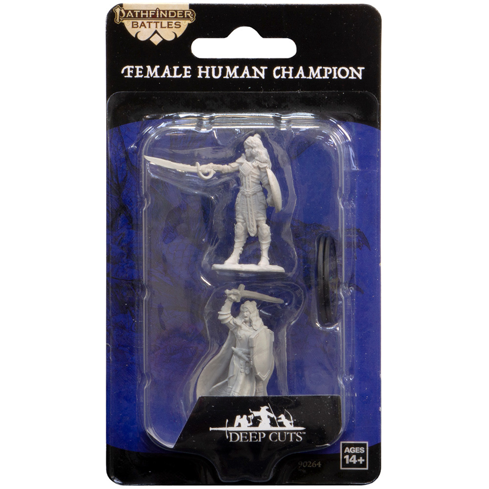 Pathfinder Battles Deep Cuts: Female Human Champion | Купить настольную ...