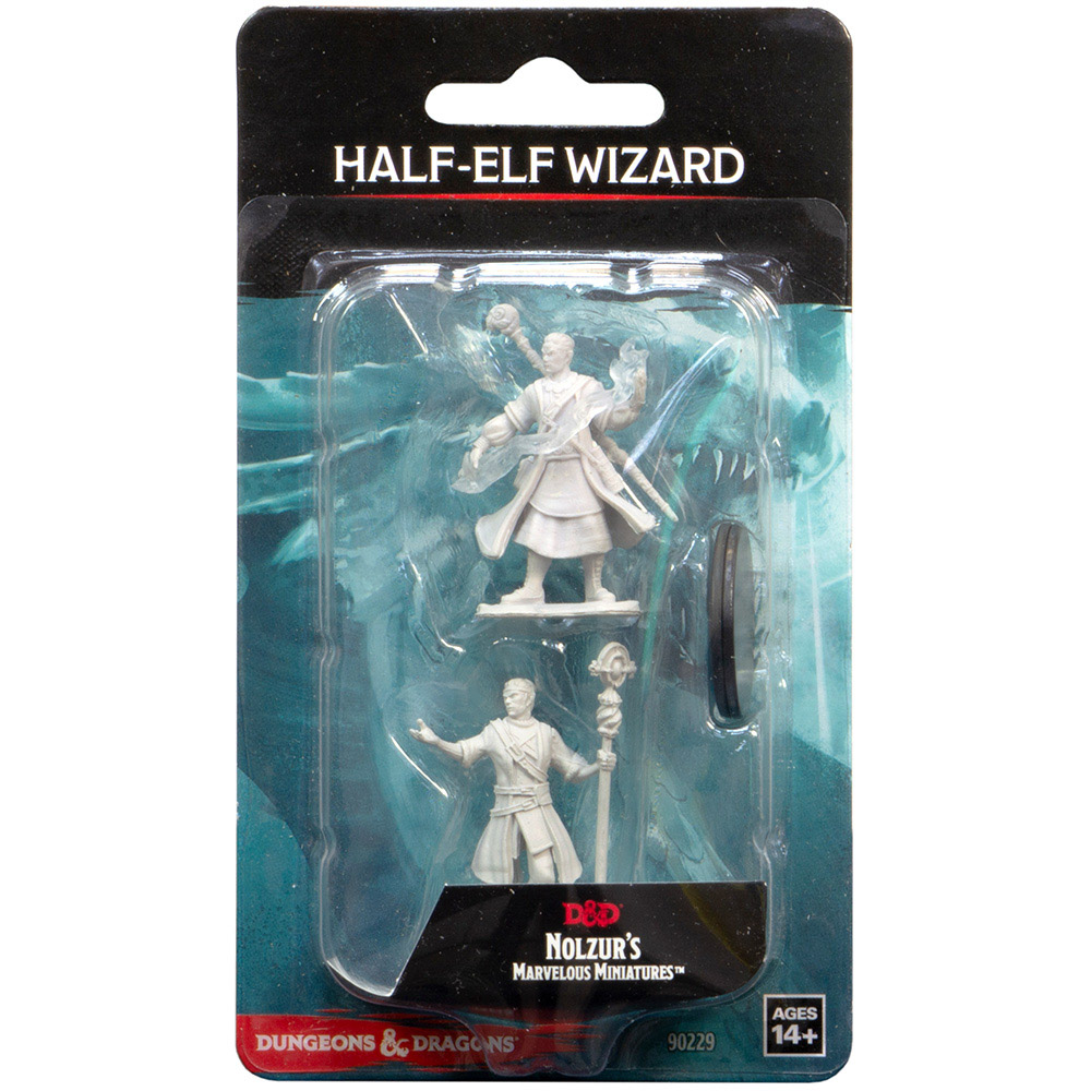 Купить D&D Nolzur's Marvelous Miniatures: Half-Elf Wizard в магазине ...