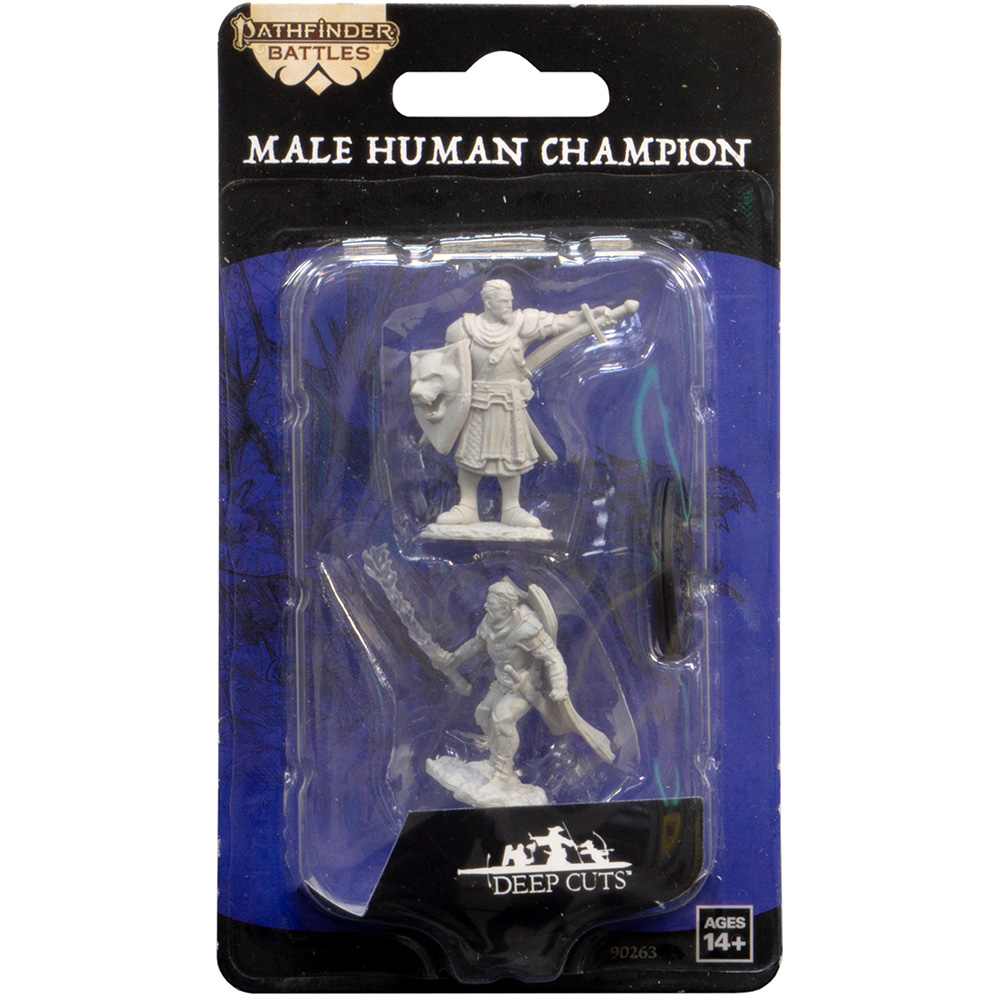 Pathfinder Battles Deep Cuts: Male Human Champion