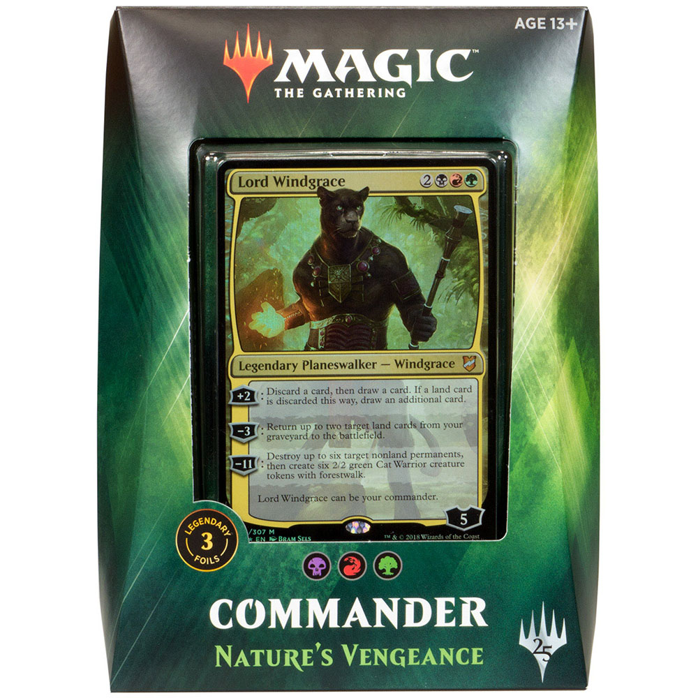 Купить MTG. Commander 2018. Nature's Vengeance в магазине Hobby Games