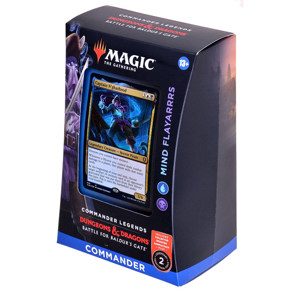 MTG. Commander Legends: Battle for Baldur's Gate. Commander: Mind Flayarrrs