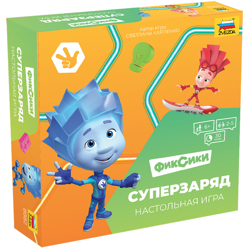 Фиксики: Суперзаряд | Купить настольную игру в магазинах Hobby Games