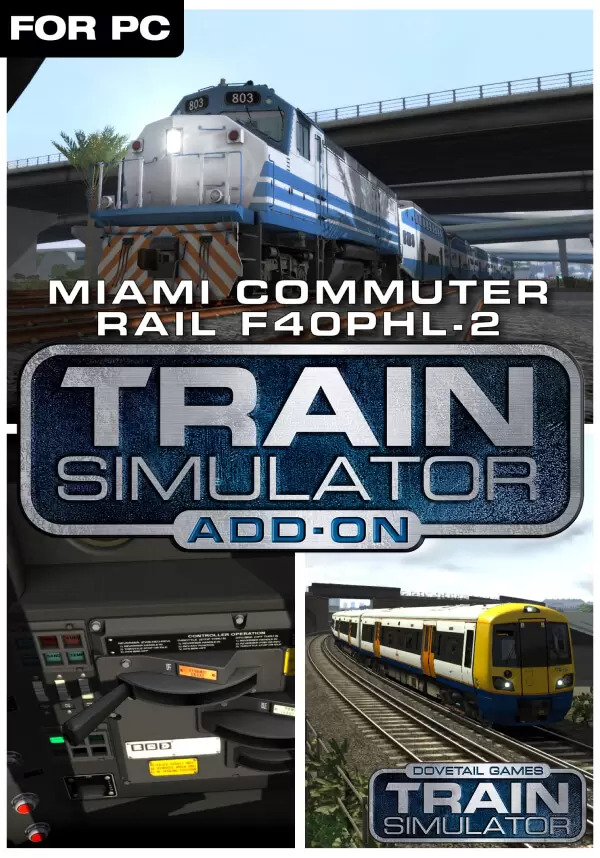 Купить Train Simulator: Miami Commuter Rail F40PHL-2 Loco Add-On (для ...