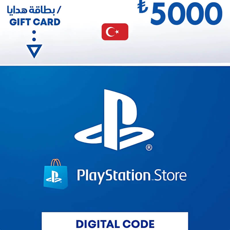 Купить PlayStation Network Card PSN 5000 TRY (TR) (для Playstation ...